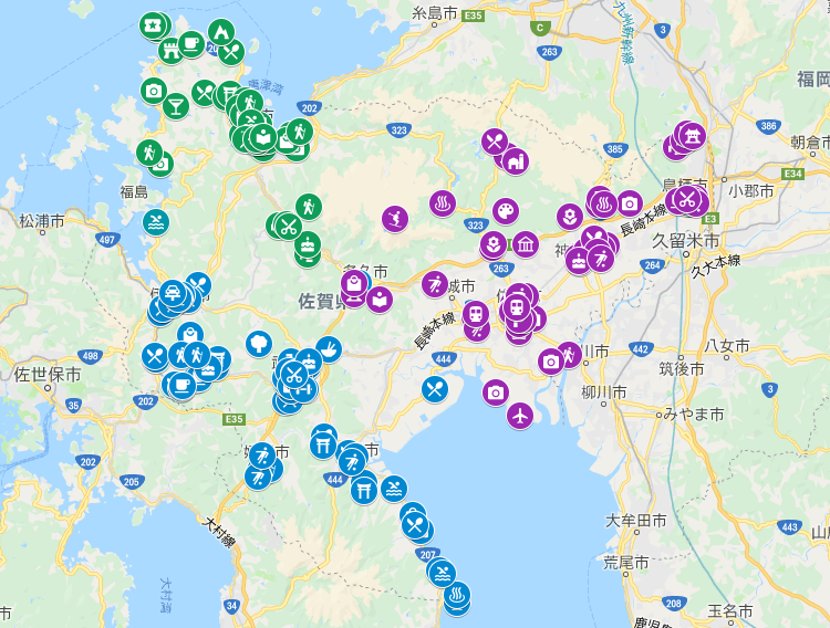 New Interactive Map of Saga is Live! | Saga JET Programme